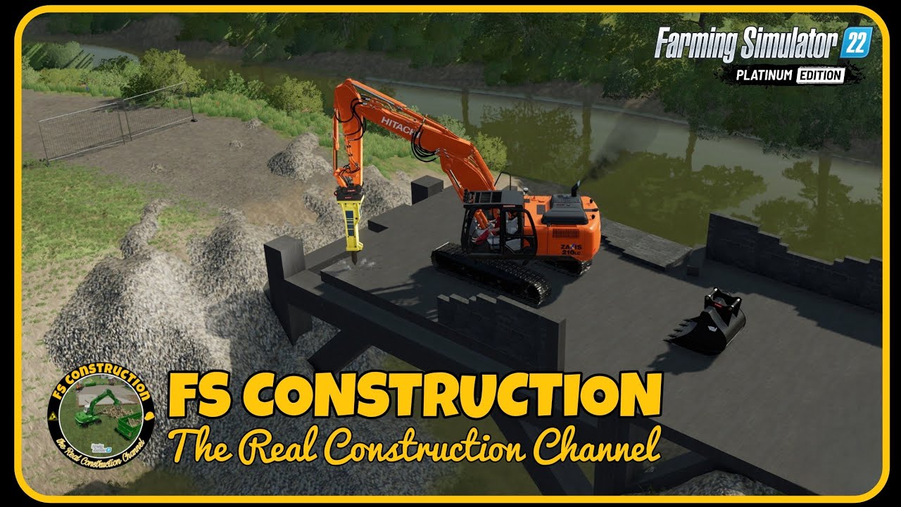 🚧 FS CONSTRUCTION🚧 demolition old Rail Bridge #timelapse # ...