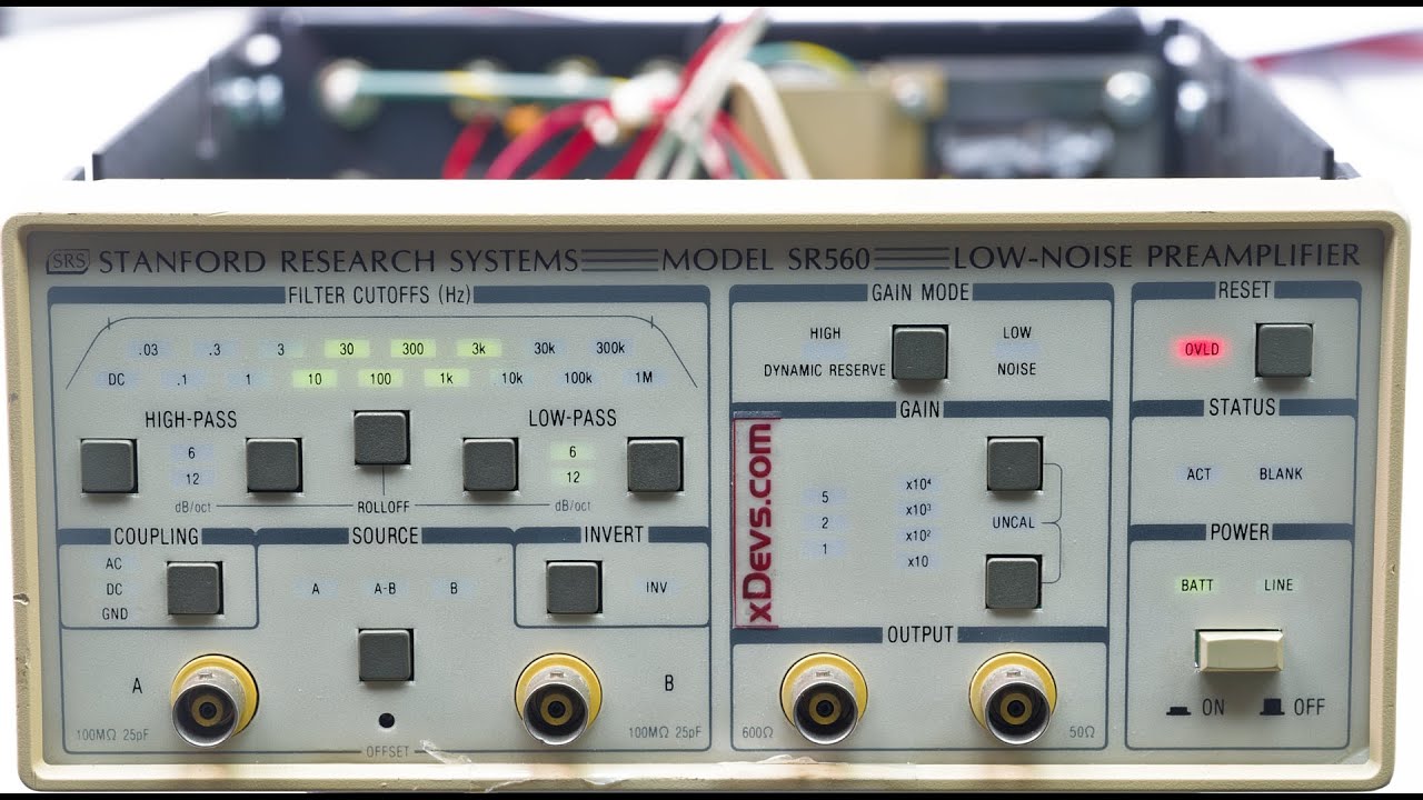 Stanford Research Systems SR560 Low-noise voltage amplifier repair ...