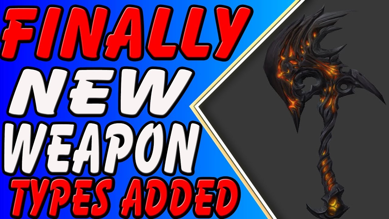 New Weapon Types Announced WoW - YouTube