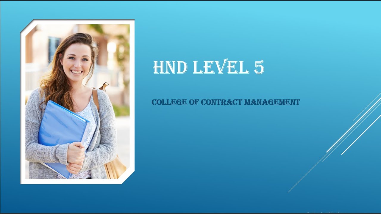 HND Level 5 - YouTube
