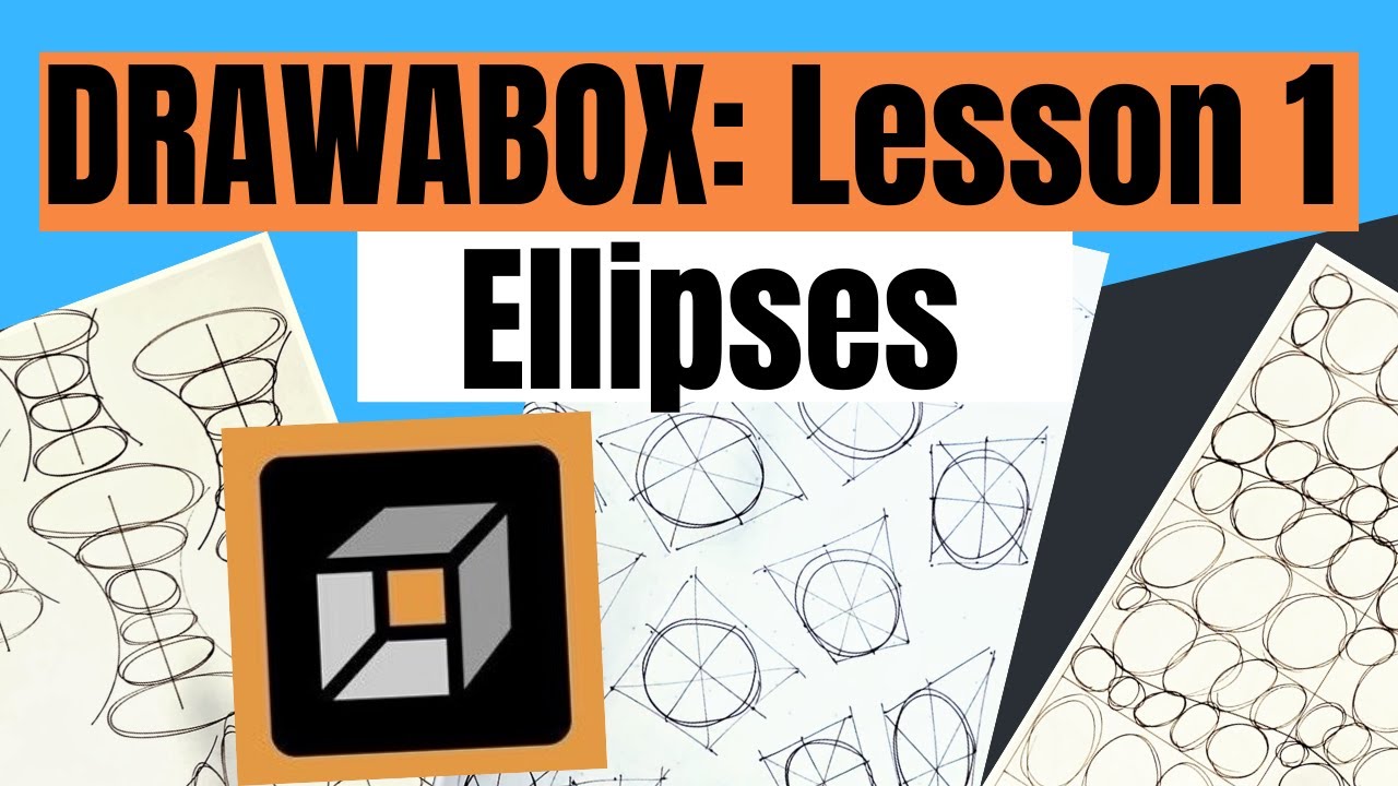 Drawabox: Lesson 1 - Ellipses Homework Exercises - YouTube