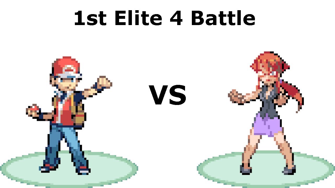 Battle Against Lorelei | 1st Elite Four Battle - Pokemon Fire Red - YouTube