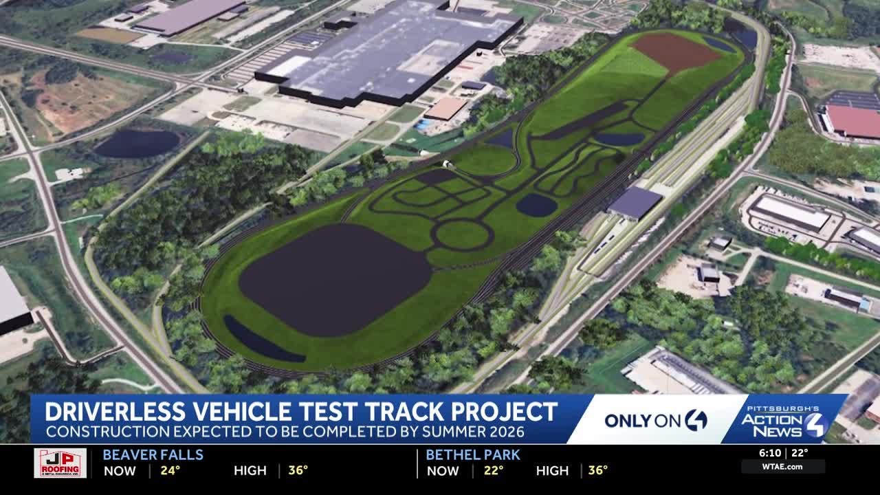Work begins on autonomous vehicle testing ground in Westmoreland County ...