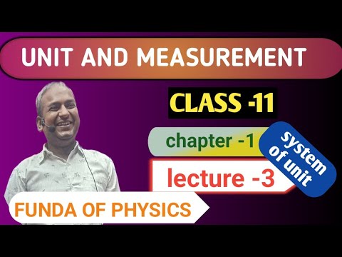 system of unit #chapter-1#unit and measurement #class-1 - YouTube