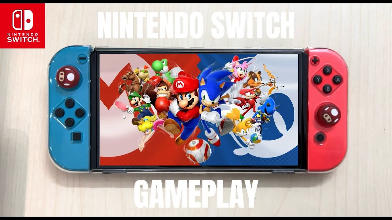 Mario & Sonic At The Olympic Games || Nintendo Switch Oled - YouTube