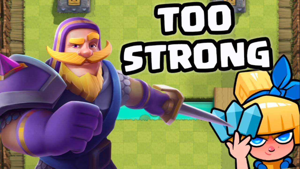 THIS KNIGHT EVOLUTION DECK TO EASY TO USE l Clash Royale - YouTube