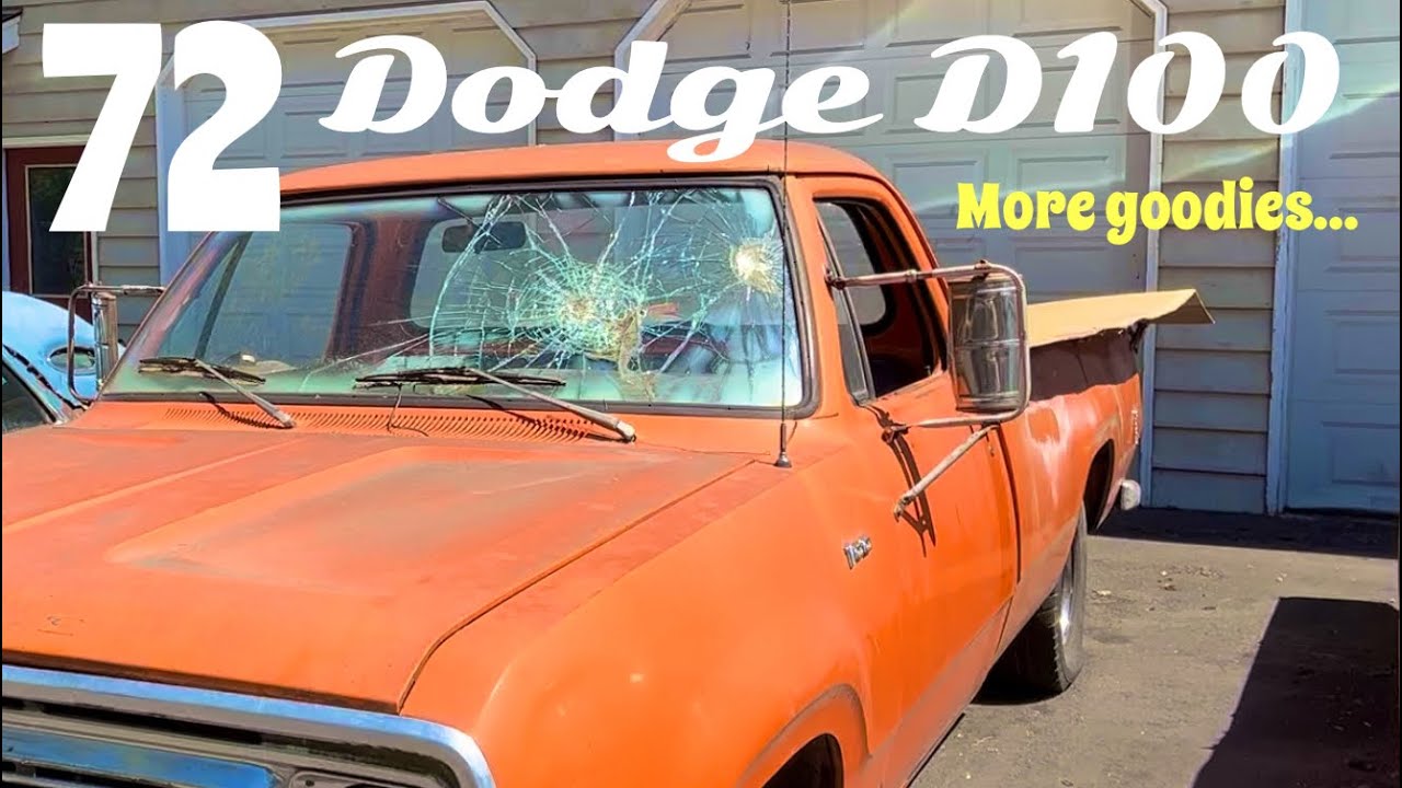72 Dodge D100 gets new lease on life! Plus exhaust upgrade! - YouTube