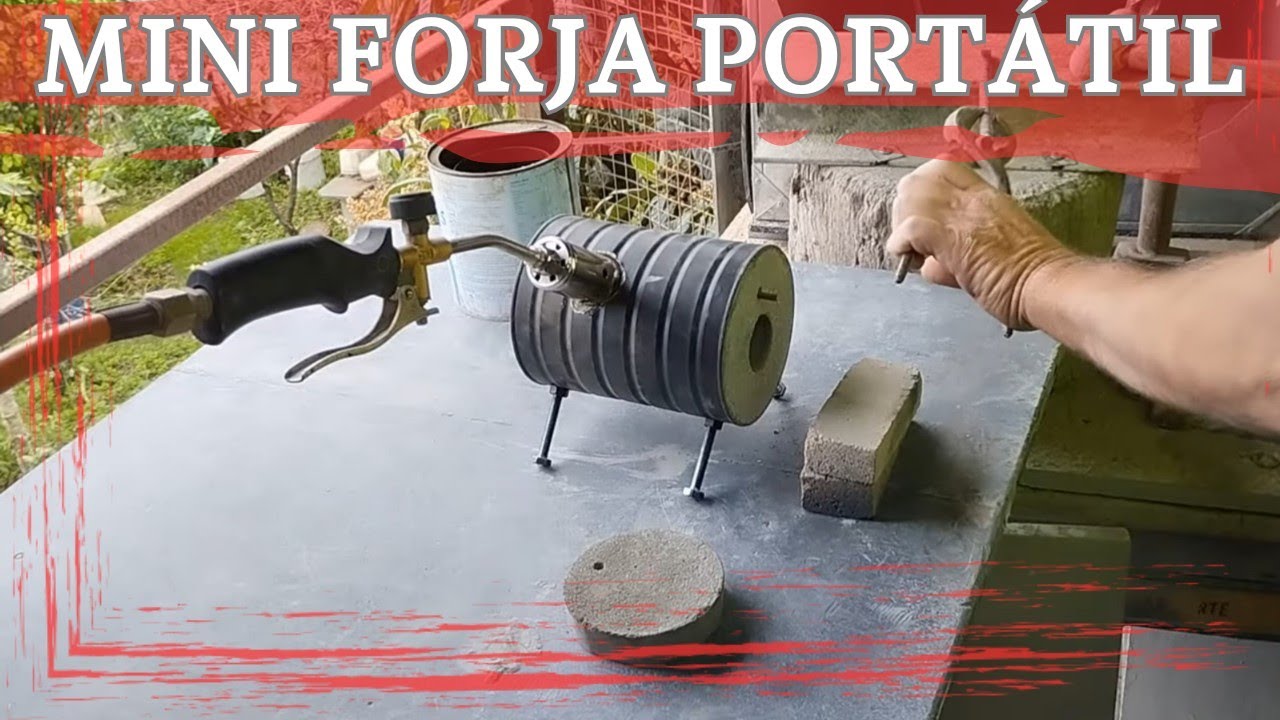 * Cómo hacer cinceles para tallar con una fragua portátil - YouTube