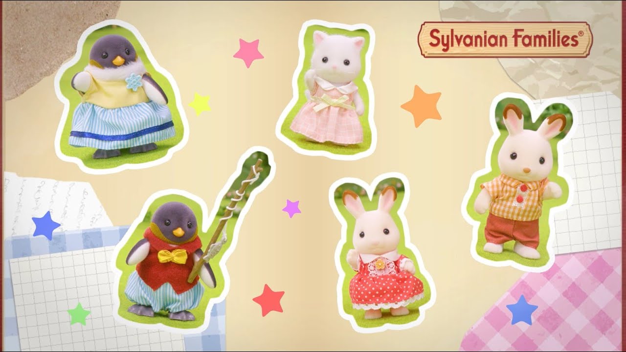 Nuevos en la Aldea Sylvanian: Familia Pingüino || Sylvanian Families ...