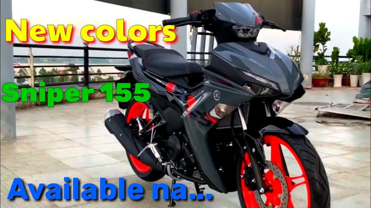 New colors Sniper 155, available na. - YouTube