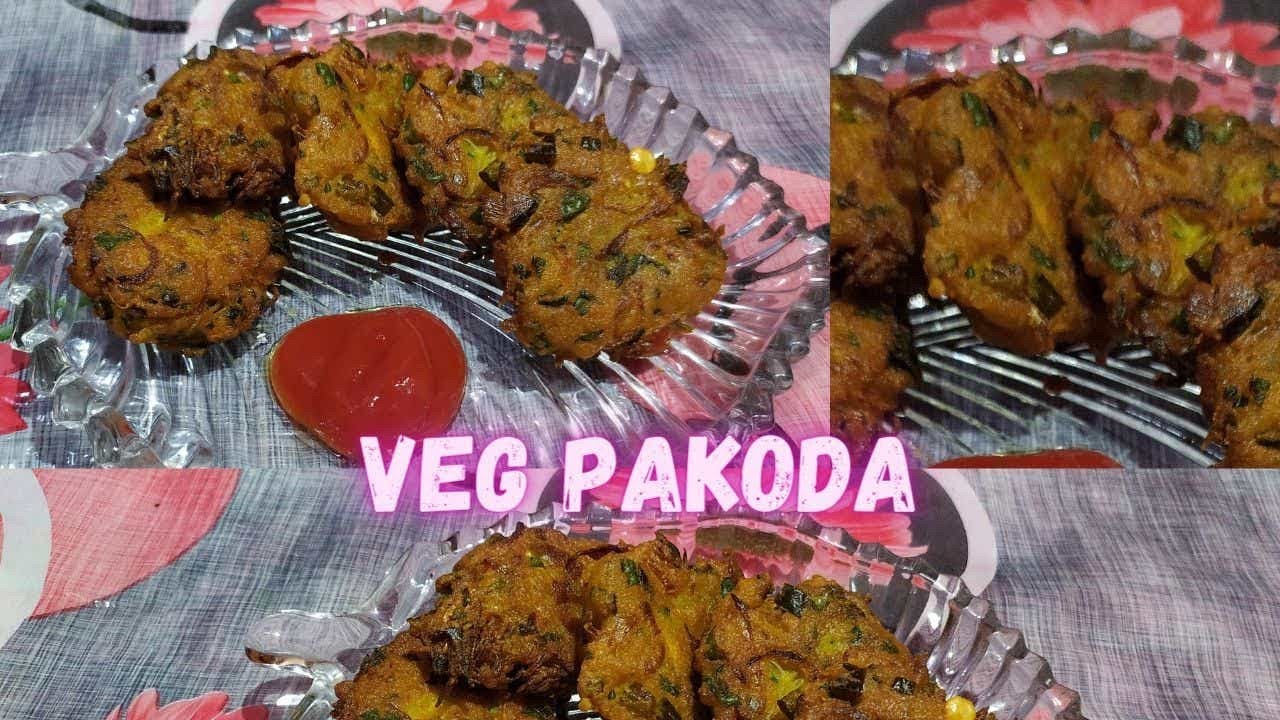 Veg Pakoda Recipe || Vegetable Pakoda || Easy And delicious Recipe For ...