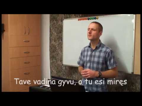 0207 2016 11 20 Tave vadina gyvu, o tu esi miręs - YouTube