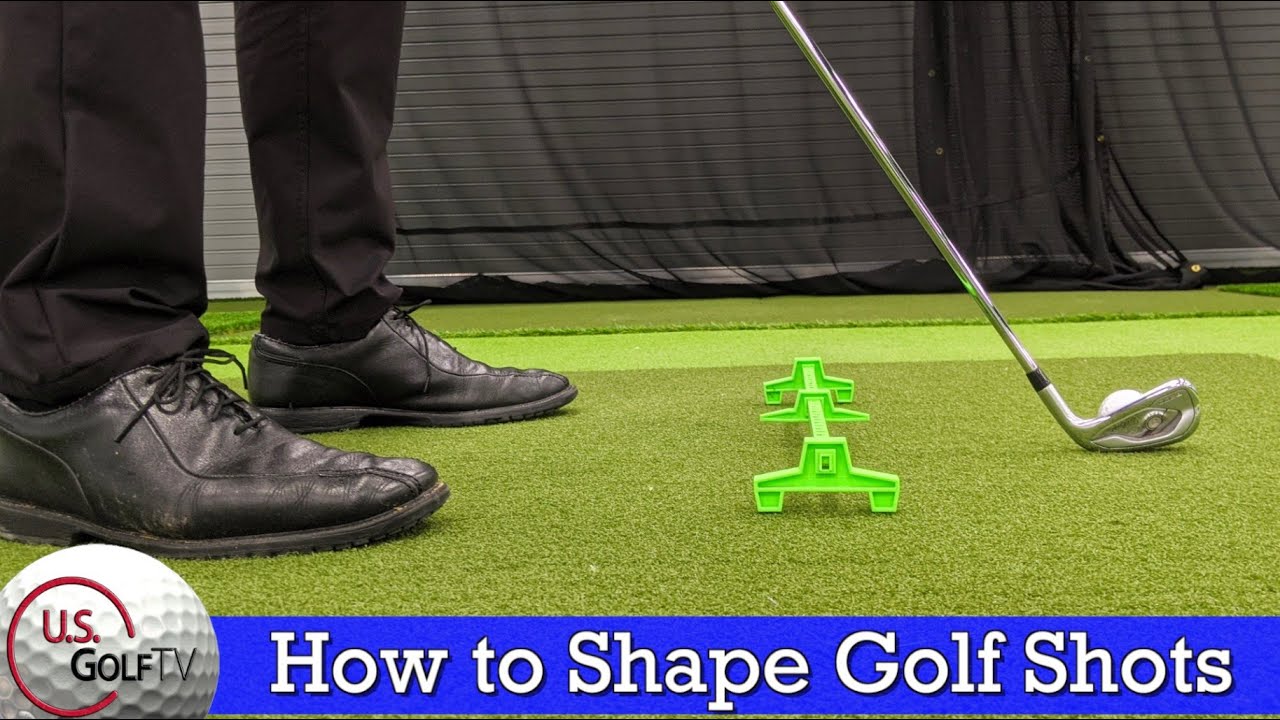 How to Shape Golf Shots (Draw vs Fade) - YouTube