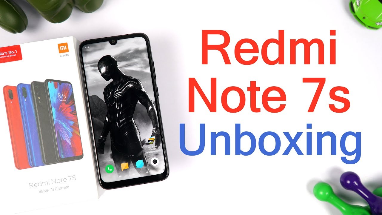 Redmi Note 7s Unboxing, Specs, Price, Hands on Review - YouTube