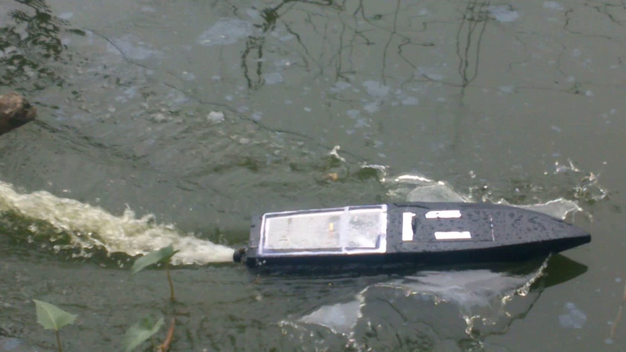 High Speed Turbo Jet RC Canoe - DIY - YouTube