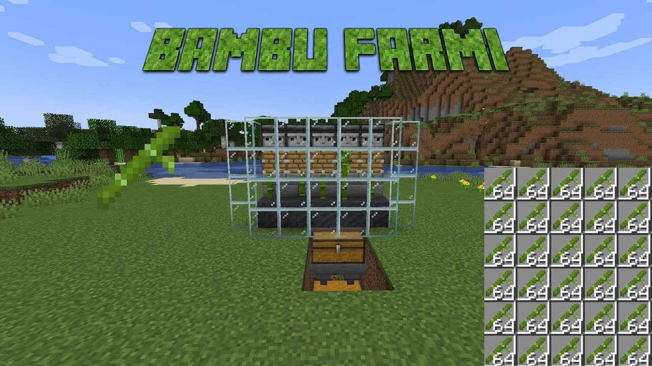 Bambu Farm'ı I Bölüm 9 I Minecraft Bilgiler I Minecraft 1.21 - YouTube