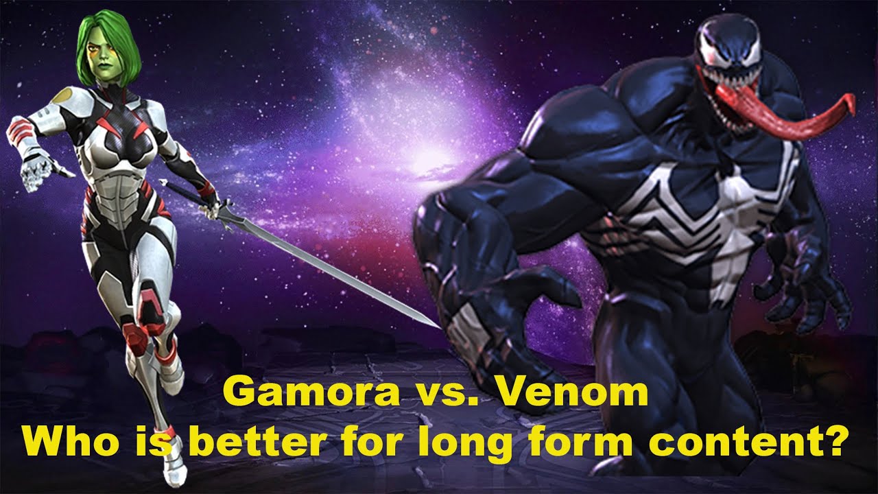 Gamora versus Venom: Who is better for long form content? (apologies ...