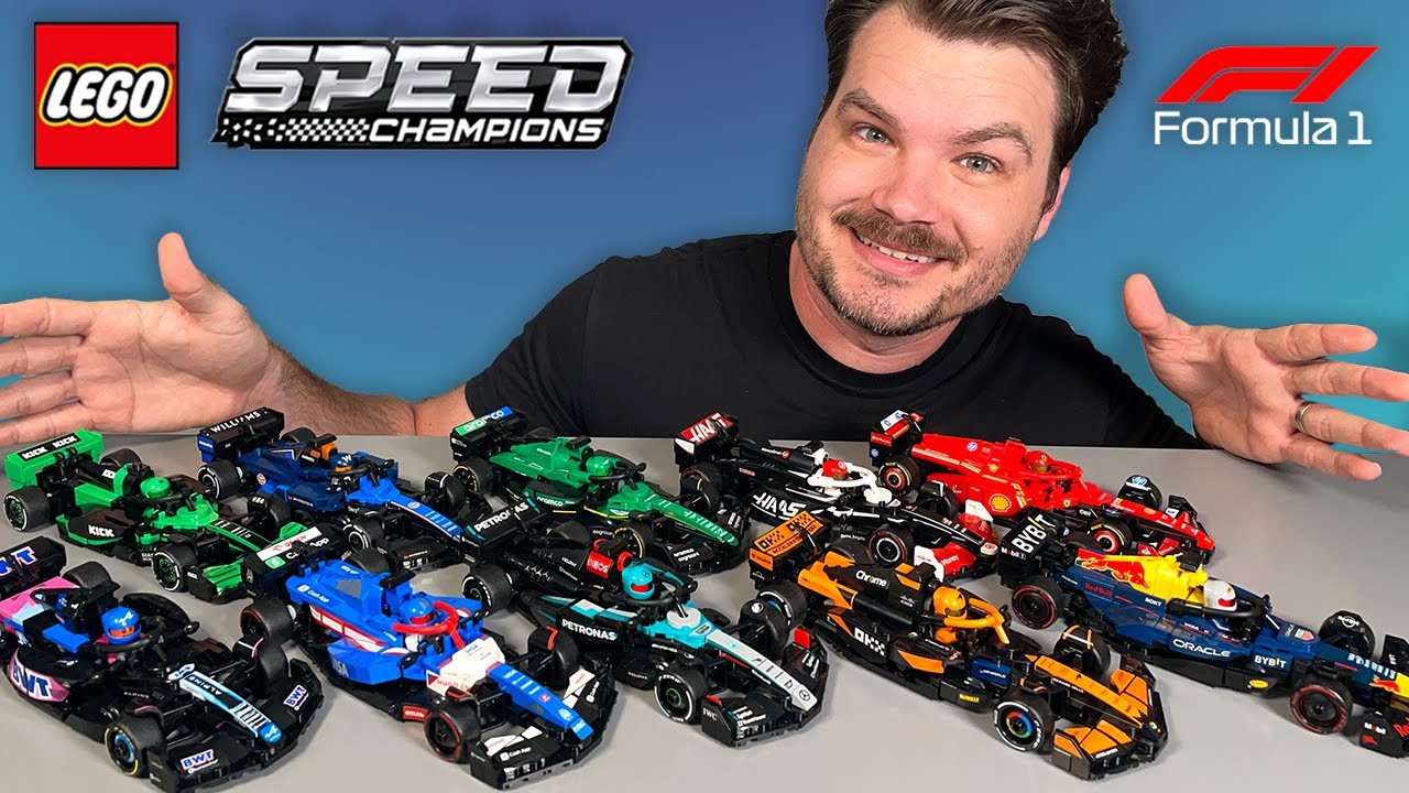 LEGO F1 Speed Champions 2025 Full Wave Review - YouTube