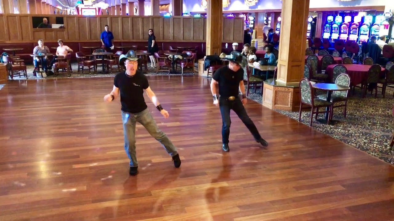 All She Left - Line dance demo - YouTube