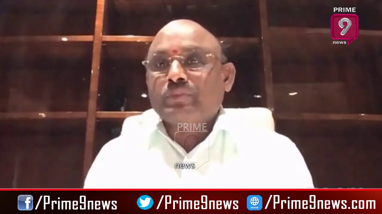 P Sudhakar Yadav addressing the media about the TTD Declaration issue ...