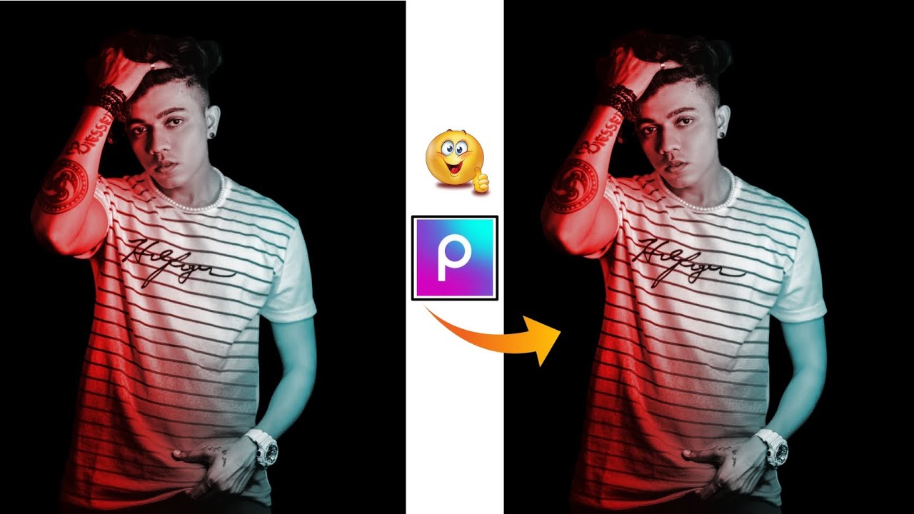 Dual Tone Editing Secrets || Creative Color Effect In Picsart ...