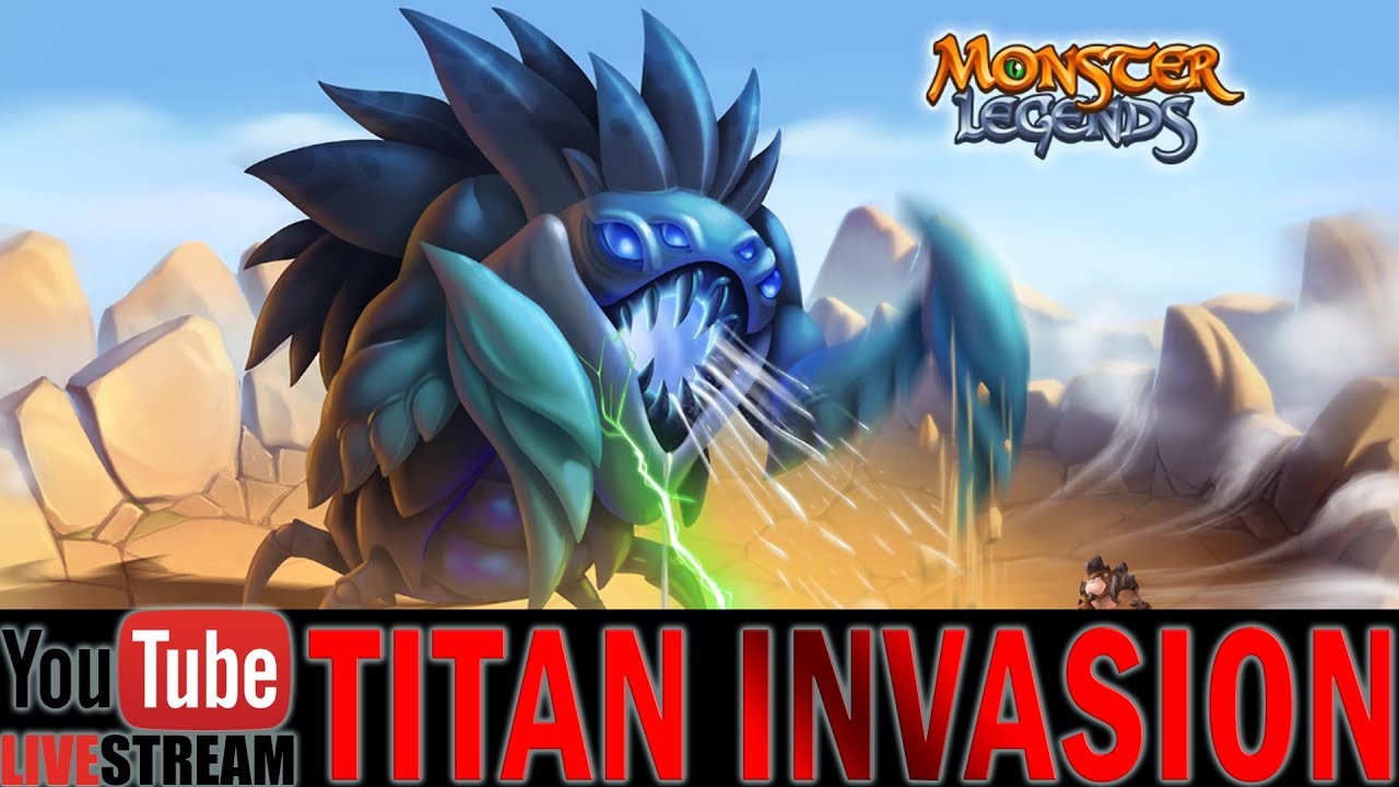 Monster Legends | TITAN INVASION | Ixofex | First-Look Live Stream ...
