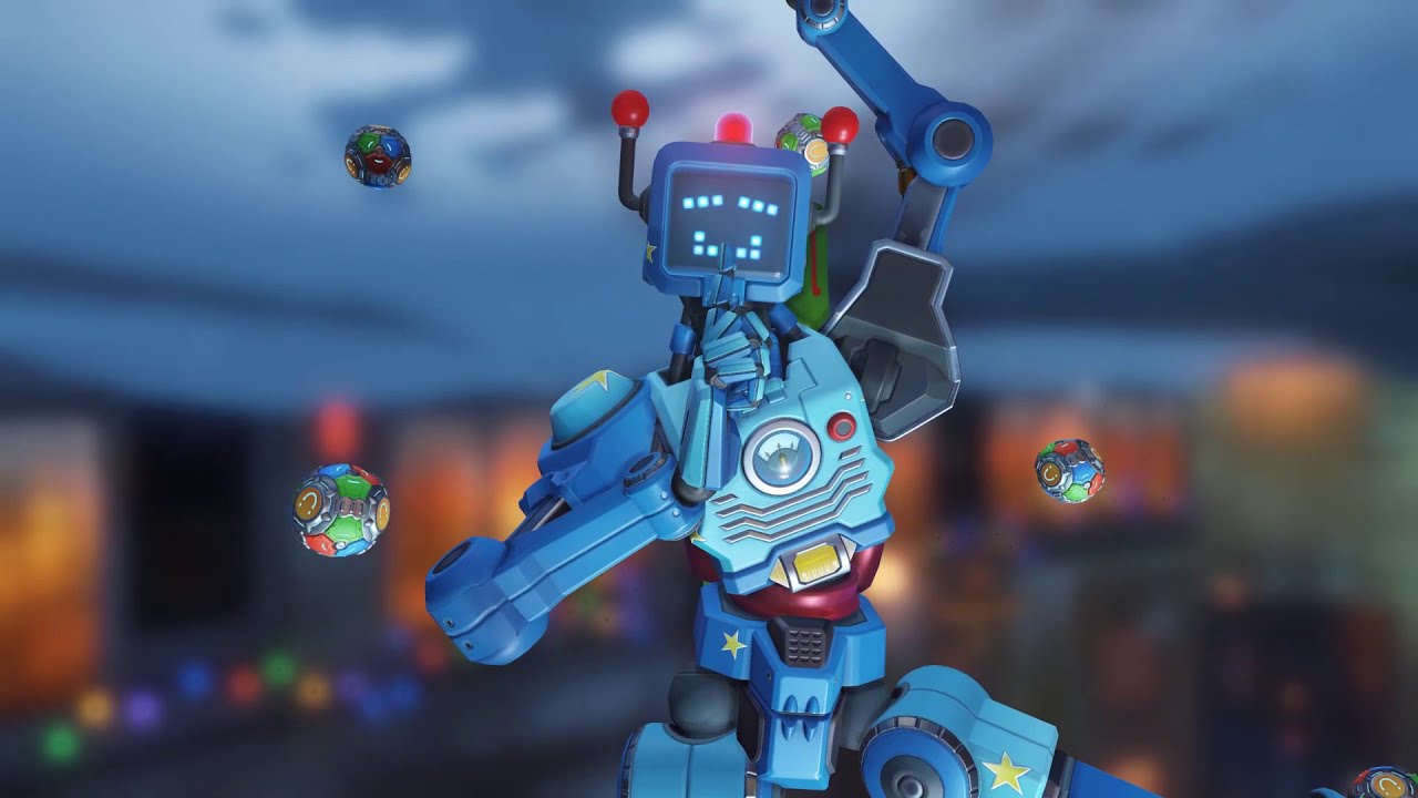 Toybot Zenyatta Skin Spotlight | All Cosmetics & Gameplay | Overwatch ...