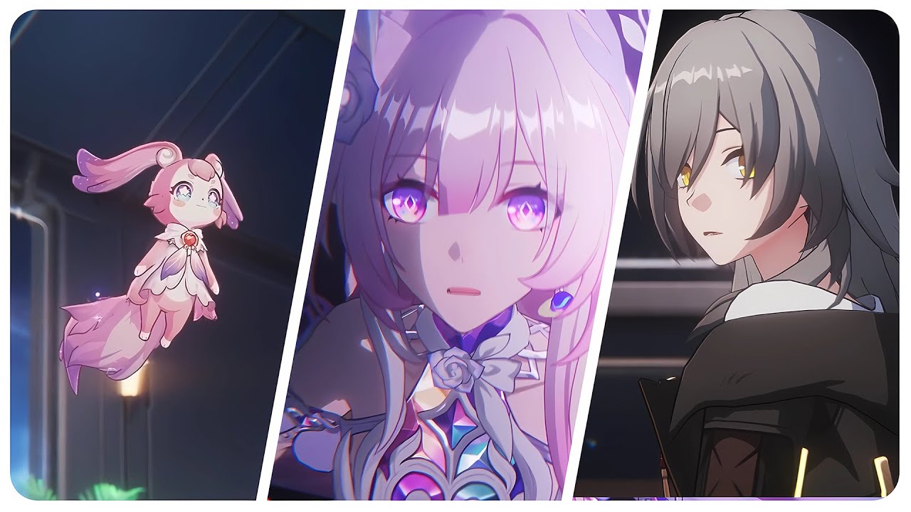 How Cyrene Turned into Mem & Met Trailblazer (Cutscene) | Honkai Star ...