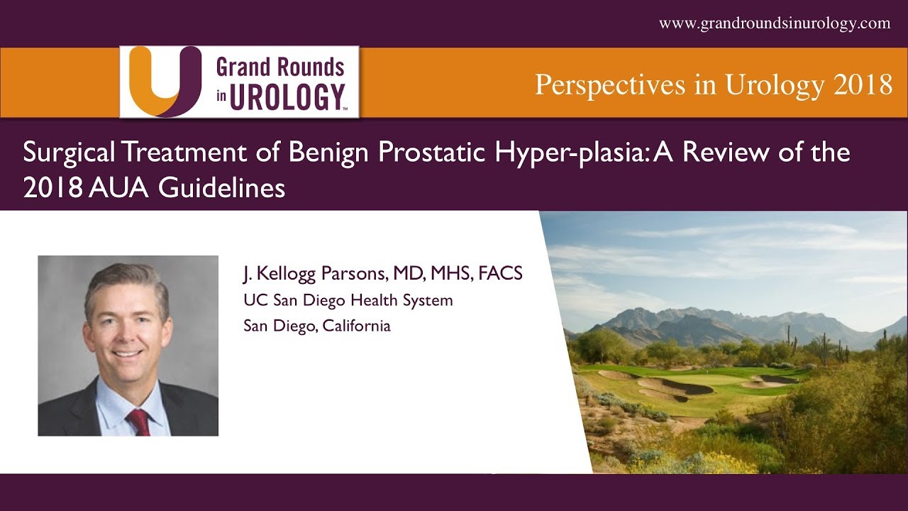 Surgical Treatment of Benign Prostatic Hyper-plasia: A Review of the ...