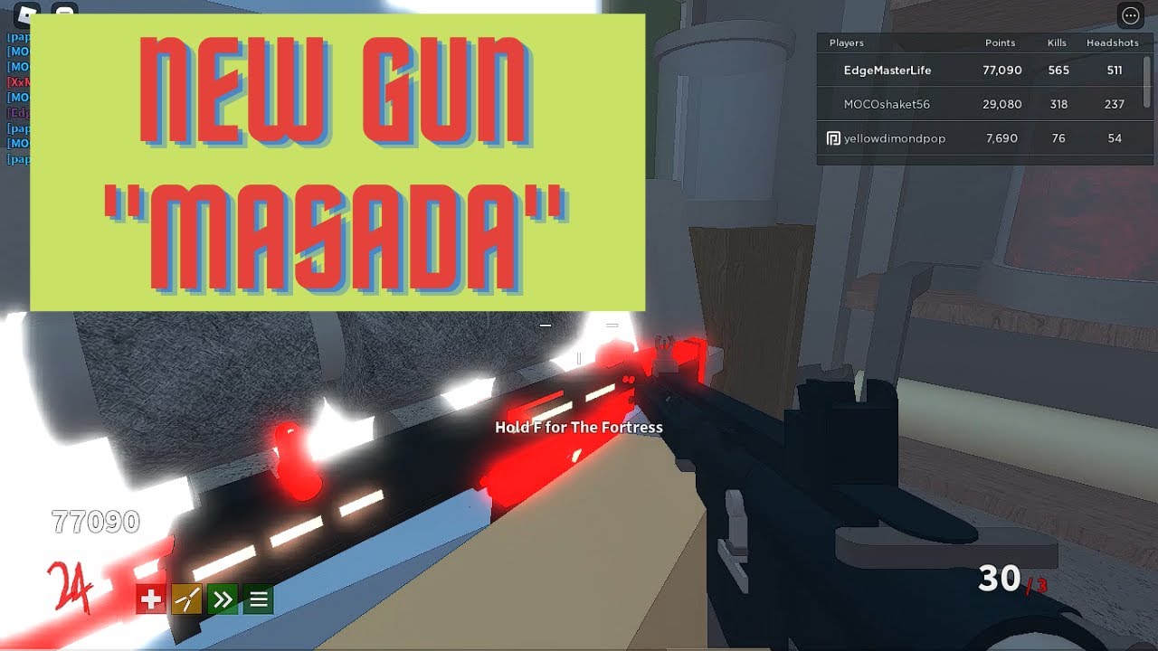 Roblox Project Lazarus: New Gun Masada Quick Overview - YouTube