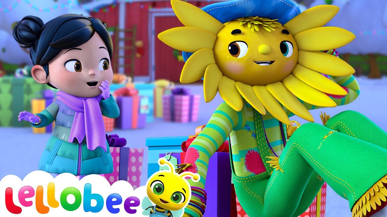 Everyday is Christmas! 🍯 Lellobee Kids Songs & Cartoons! Sing and Dance ...