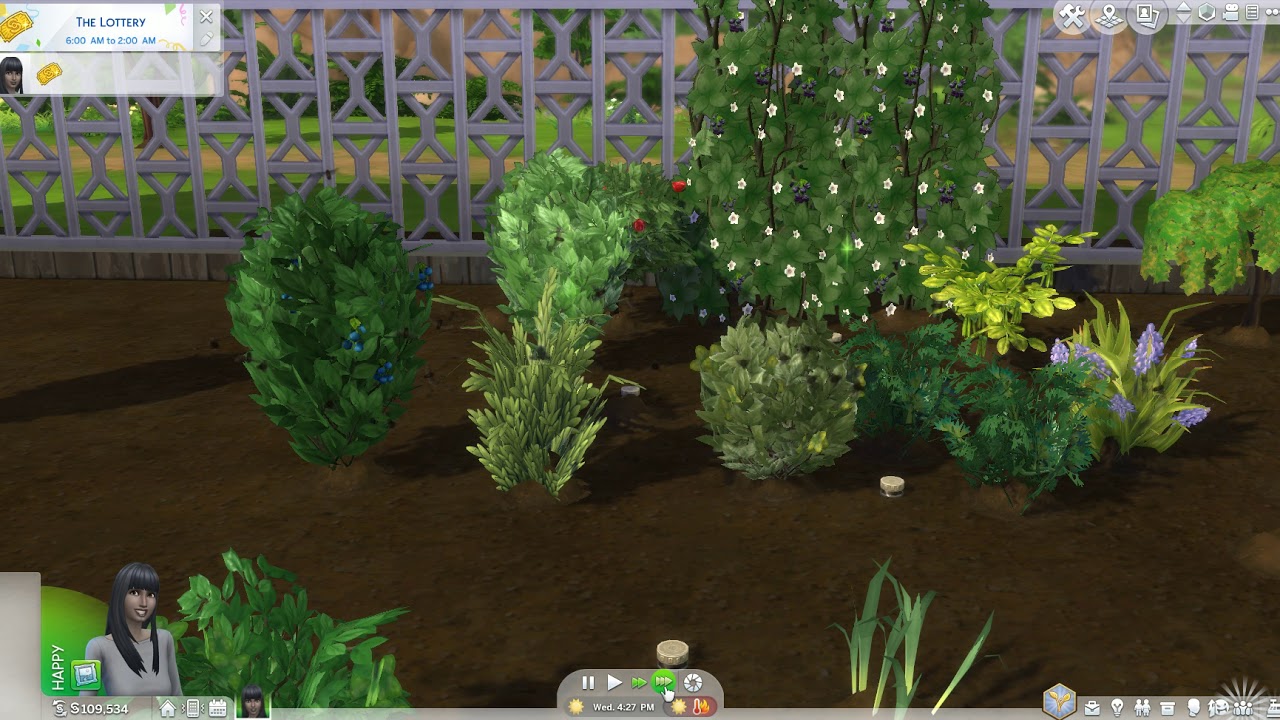 Harvestable Plant Effects Sample | BrazenLotus Sims 4 CC Mod - YouTube