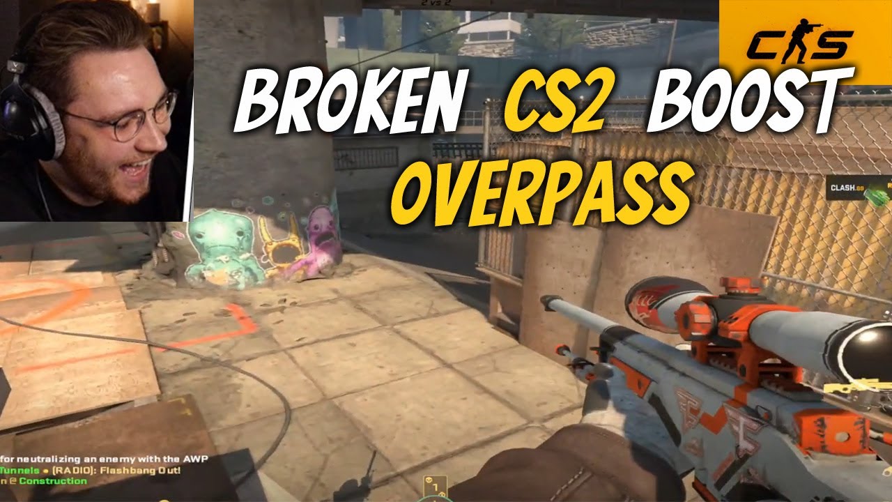 S TIER BOOST ON OVERPASS CS2 | PROS AND CS2 HIGHLIGHTS - YouTube