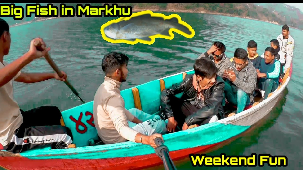 Markhu || kulekhani || Caught Big Fish in Dam || Visit Nepal 2020 - YouTube