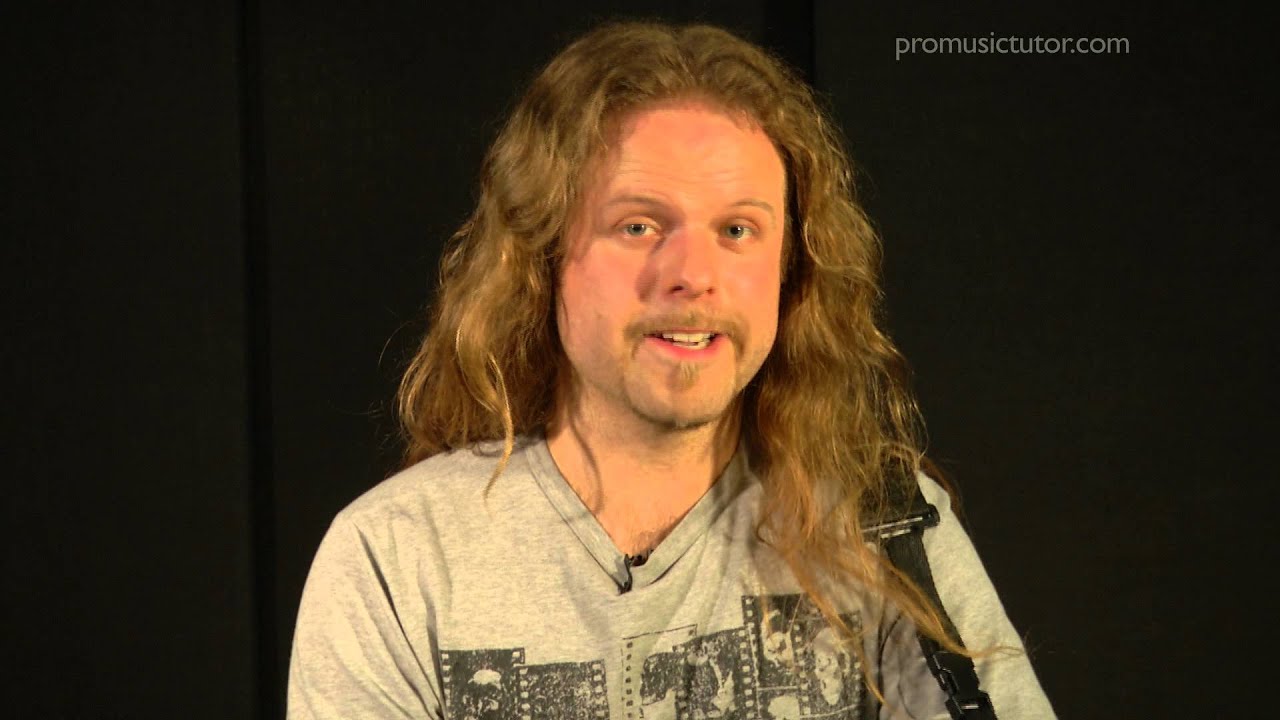 Petrucci style guitar lesson by Jamie Hunt - Pro Music Tutor - YouTube