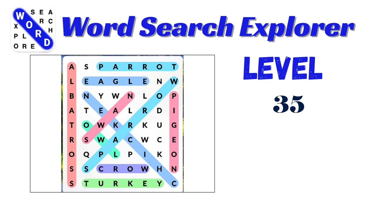 Word Search Explorer Level 35 Answer 🔍 | Step-by-Step Guide | Go Answer ...