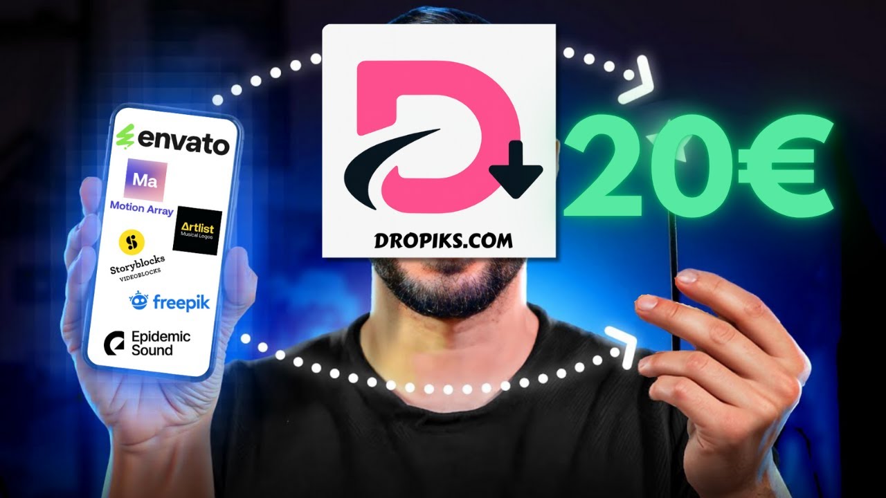 Comment avoir Envato Elements, Motion Array, Artlist, etc. — le tout à 16€ par mois avec Dropiks ...