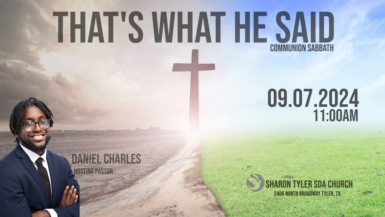 THAT'S WHAT HE SAID - Pastor Daniel Charles - YouTube