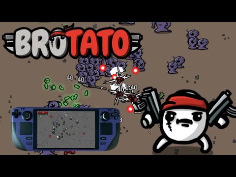 Brotato Steam Deck Gameplay - YouTube