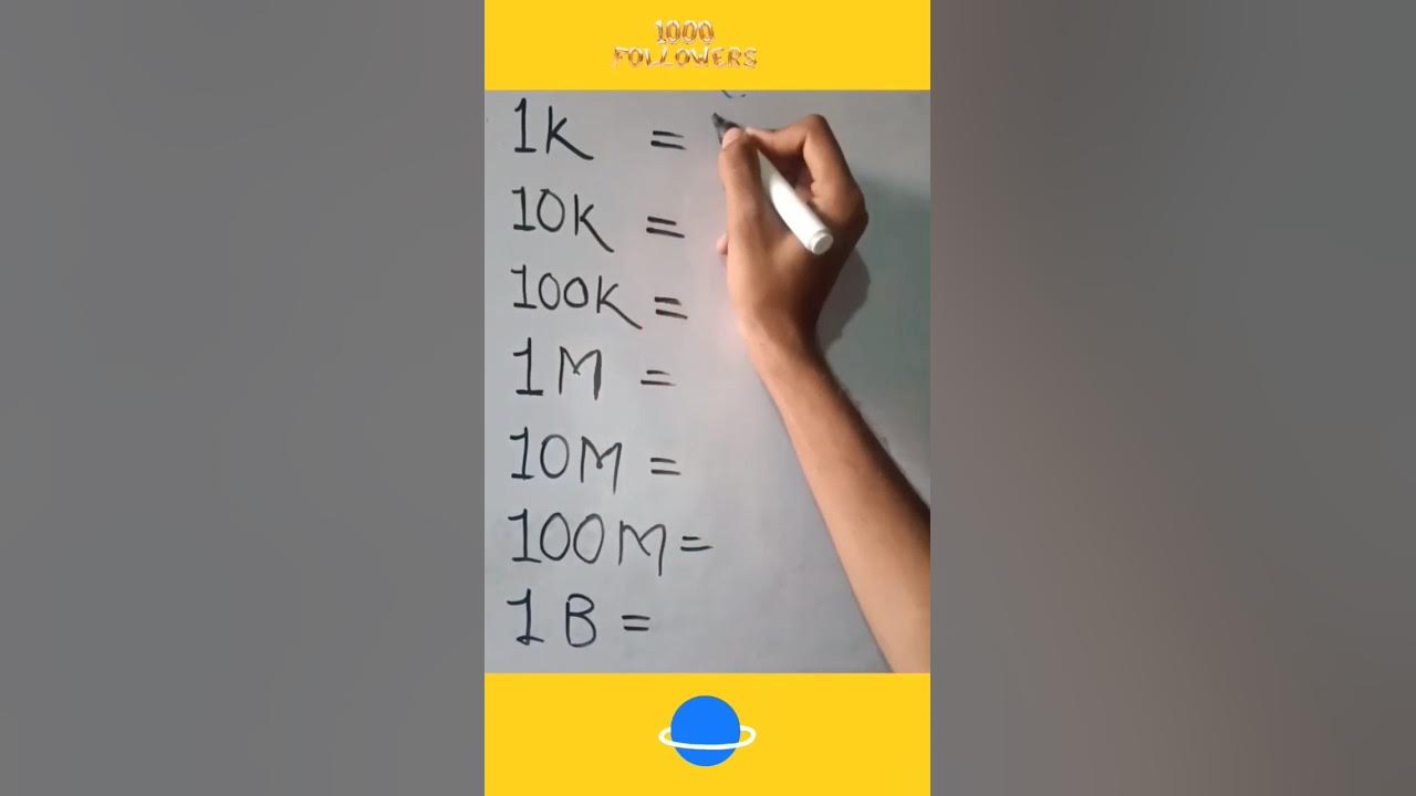 1k 10k 100k 1m 10m 100m 1B subscribe channel #1k #10k #100k #shorts #youtubeshorts - YouTube