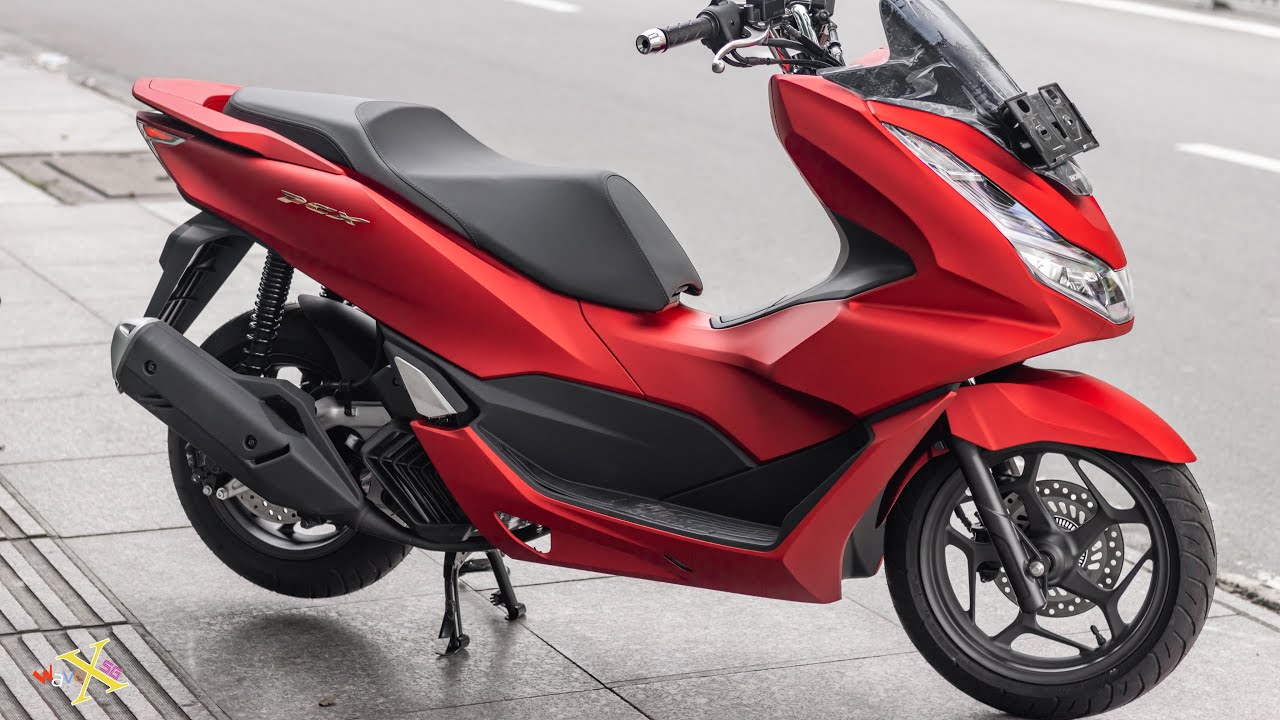 Honda PCX 160 2021 Majectic Matte Red - Đỏ Nhám - Walkaround - YouTube