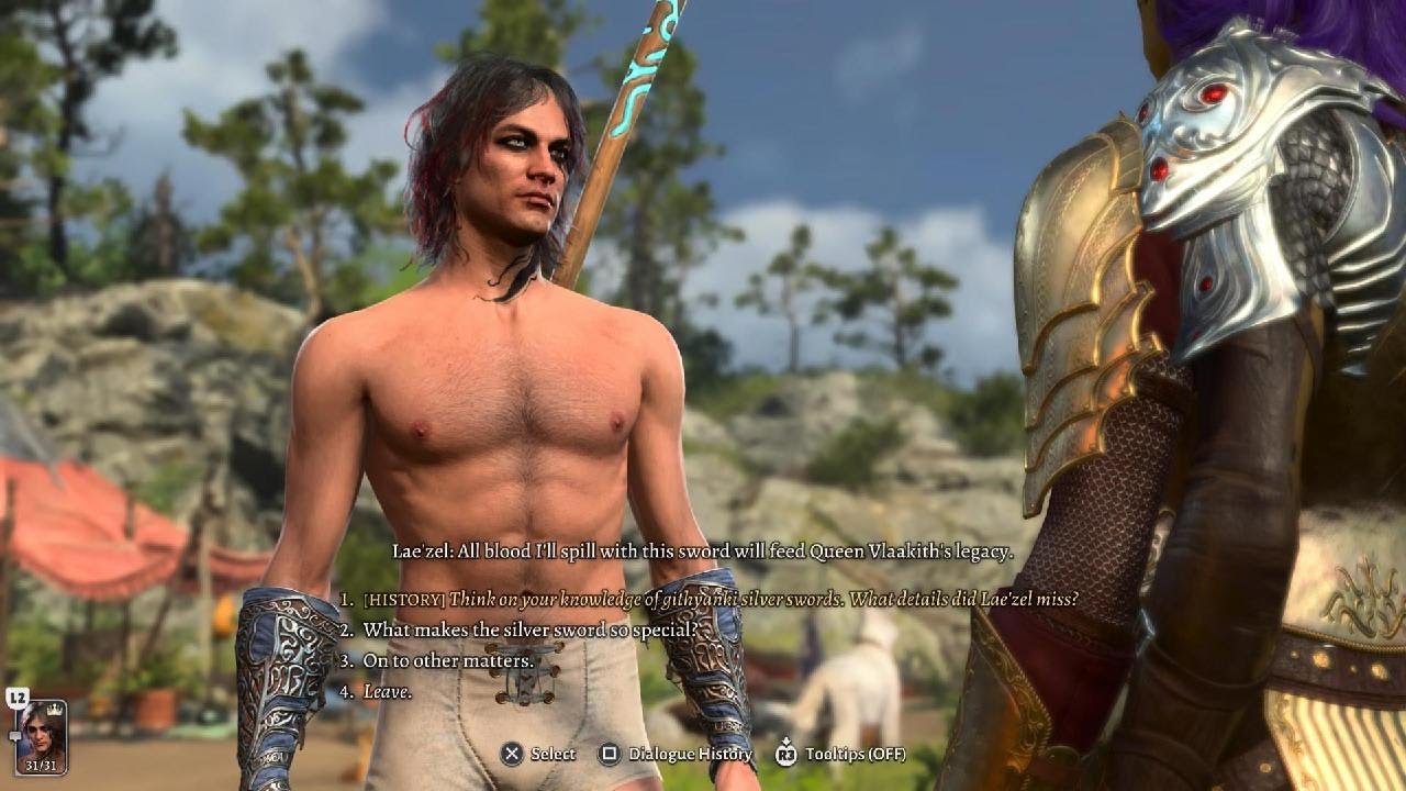 Baldur's Gate Leazel Moment - YouTube