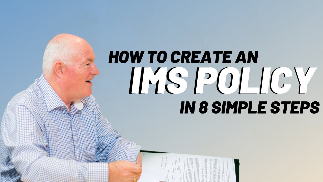How to create an Integrated Management Systems Policy - YouTube