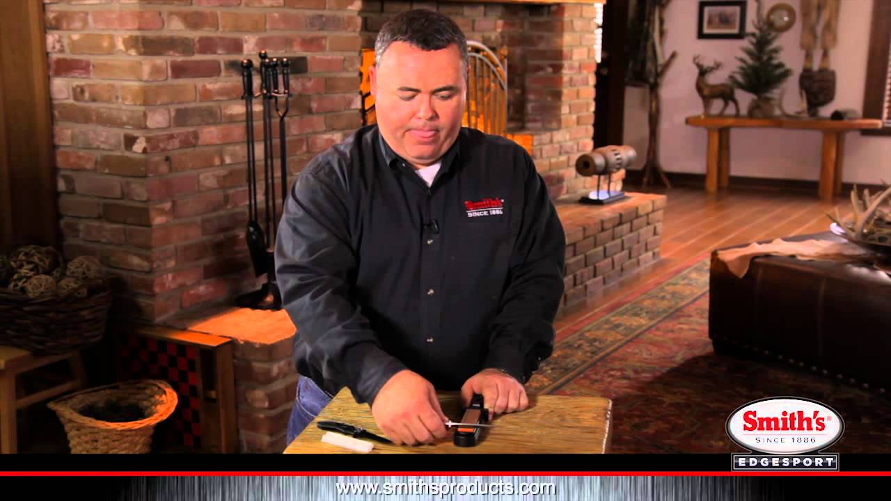 How to use Smith's 3-N-1 Sharpening System - YouTube