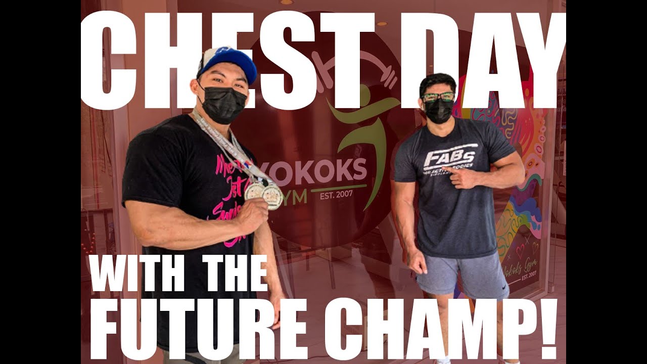 Chest Day with the future Champ || Joshua Salang - YouTube