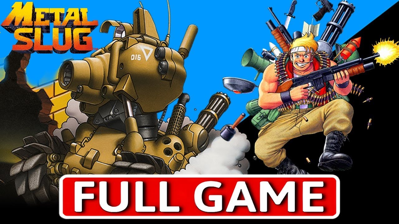 METAL SLUG * FULL GAME [ARCADE] GAMEPLAY - YouTube