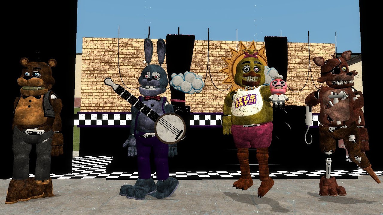 new fnaf plus ragdoll pack - YouTube