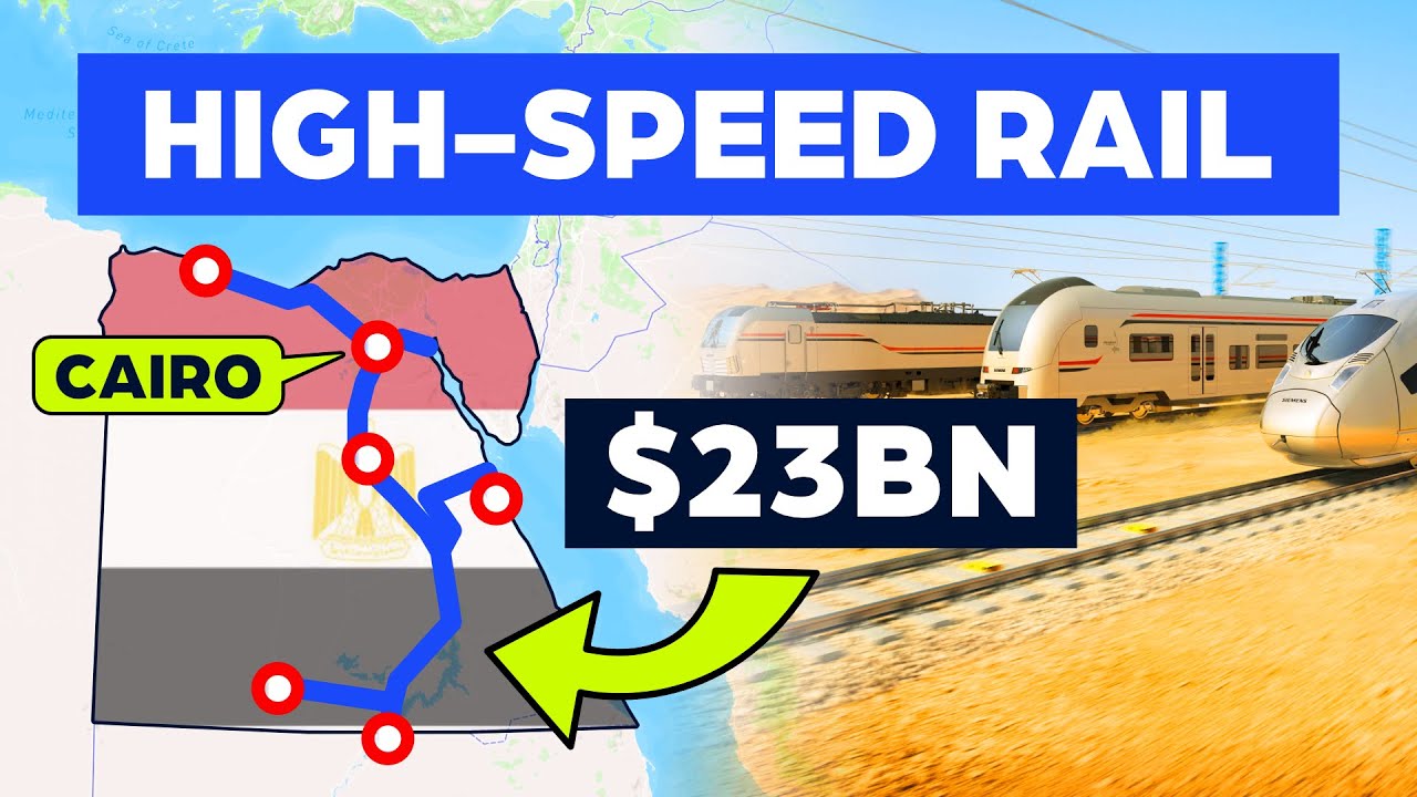 Egypt’s New $23BN High-Speed Railway - YouTube