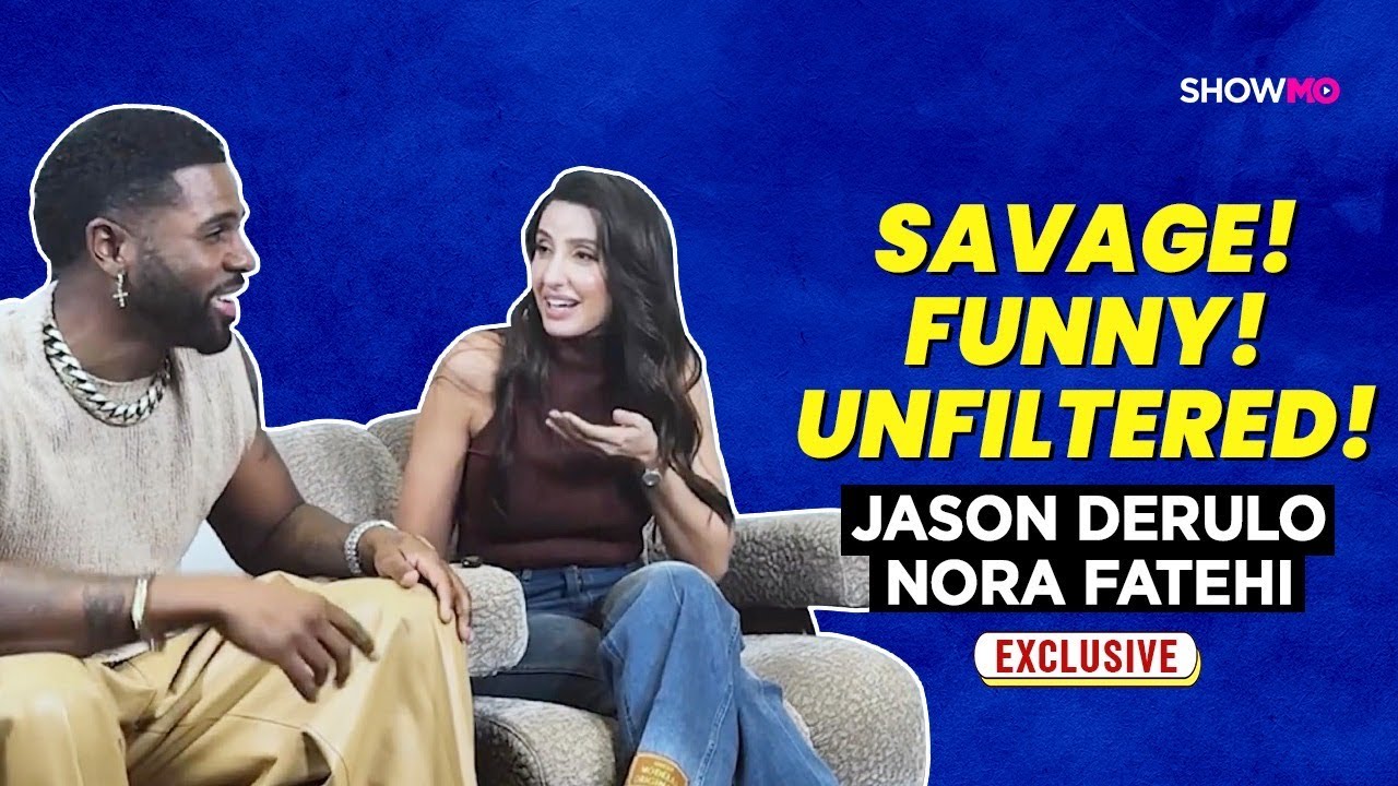 Jason Derulo and Nora Fatehi MOST fun, savage interview | Snake ...