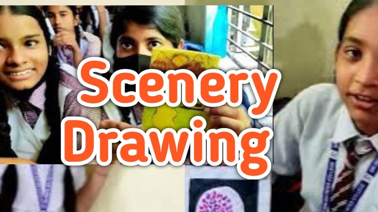 drawing students artworks | class 7 - YouTube